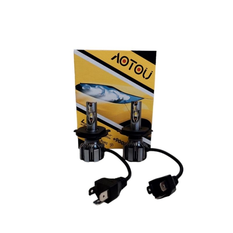 Jual Lampu led h4/lampu depan led h4/headlamp h4 aotou | Shopee Indonesia