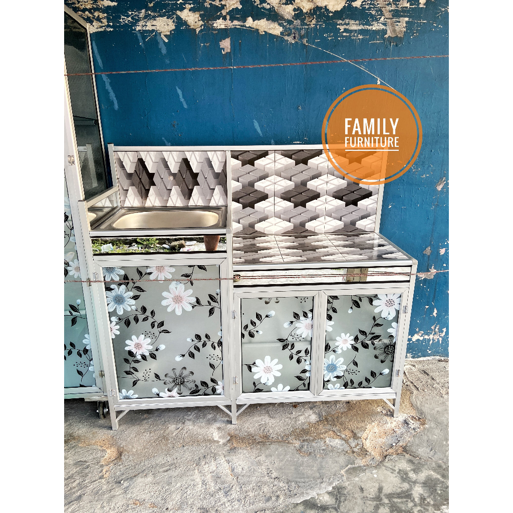 Jual Rak Kompor / Rak Dapur / Rak Wastafel Keramik Tempahan Minimalist ...
