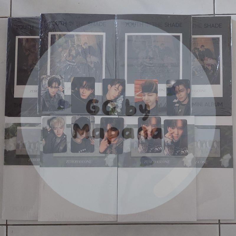 Jual ZB1 ZEROBASEONE - The 1st Mini Album [YOUTH IN THE SHADE] × Mwave Jiwoong Matthew Taerae ...