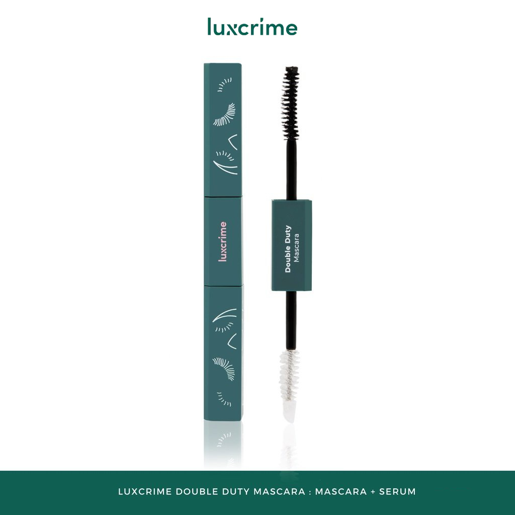 Jual LUXCRIME Double Duty Mascara - Mascara + Serum Bulu Mata | Shopee ...