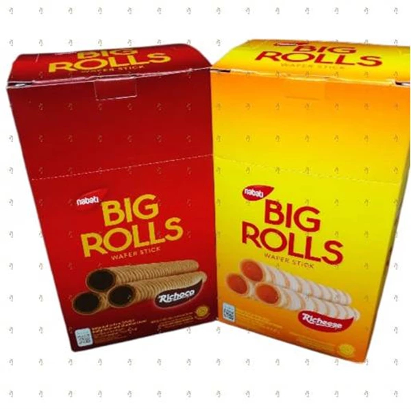 Jual Nabati Big Rolls 1 Box isi 20 pcs Ukuran Besar 14 gram Rasa ...