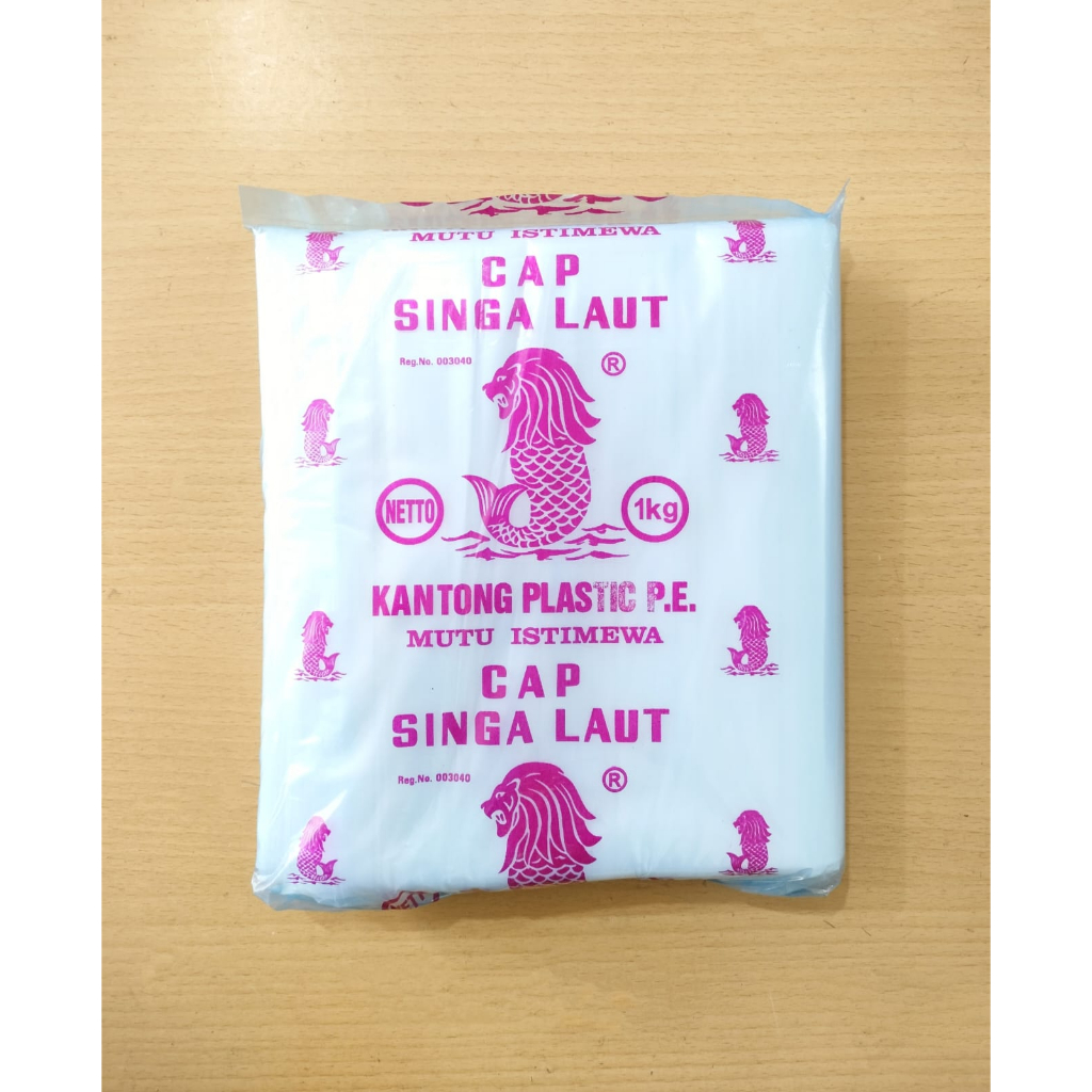 Jual 1Kg Plastik PE Es Batu Singa Laut aneka ukuran | Shopee Indonesia
