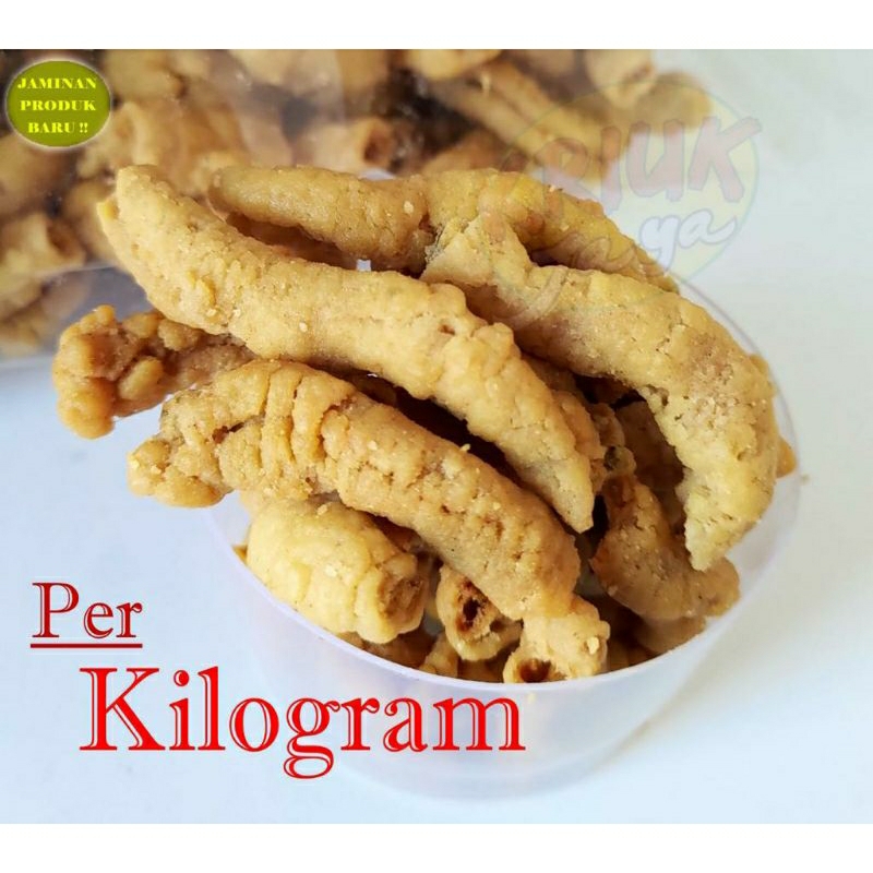 Jual Keripik USUS AYAM KRISPY / USUS AYAM / USUS TEPUNG ( 1 KG ...