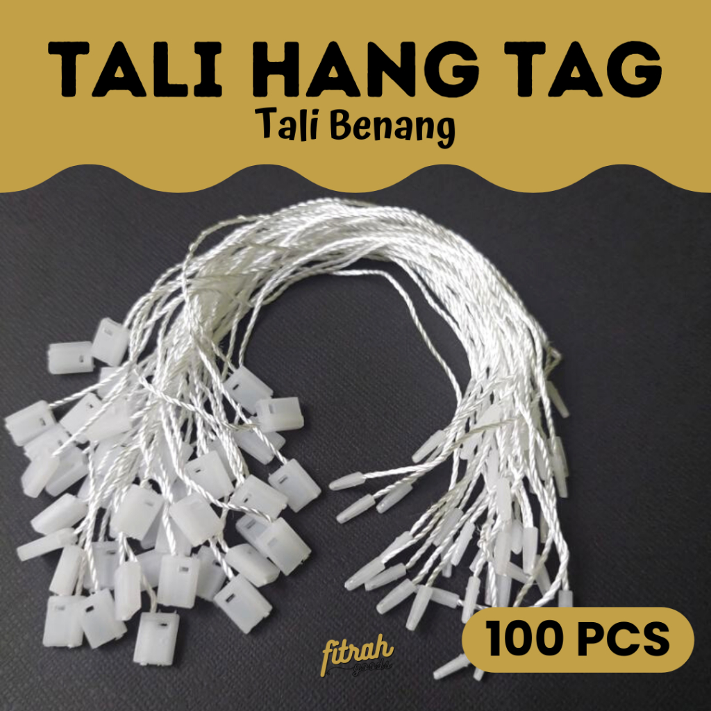 Jual Tali Hang Tag (100 pcs) Fitrah.goods | Shopee Indonesia
