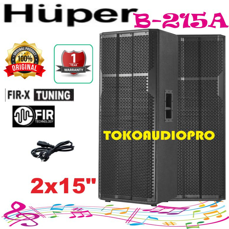 Jual Speaker Huper B215A Dual 15-Inch Speaker Aktif Huper B-215a ...