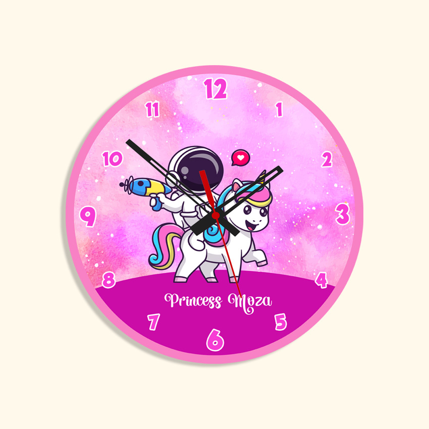 Jual Jam Dinding Rocket Astronot Roket UFO Space Jam Karakter anak ...