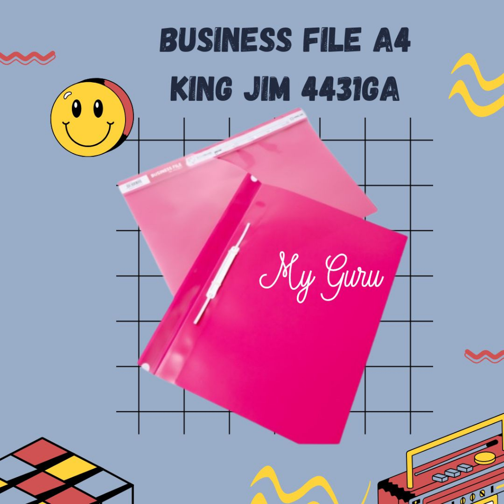 Jual [PCS] KING JIM MAP BISNIS FILE ACCO / BUSINESS FILE A4 4431GA ...