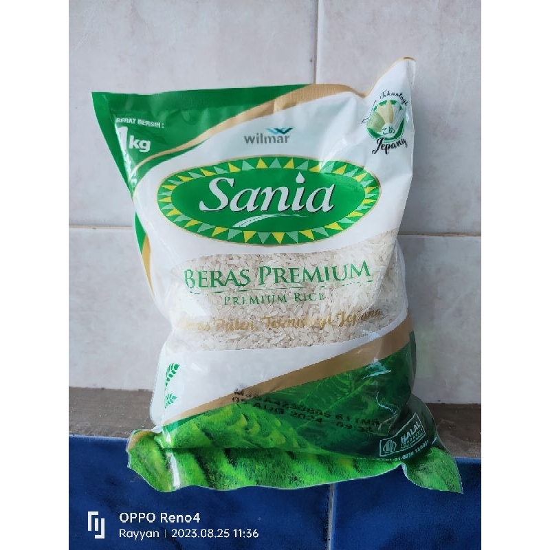 Jual BERAS SANIA PREMIUM 1KG | Shopee Indonesia