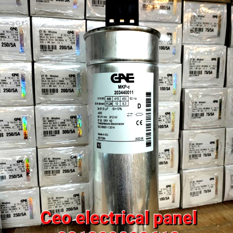 Jual NEW Kapasitor Capasitor Bank 20kVar 20 kVar Gae MKP-c Eco Series 415V | Shopee Indonesia