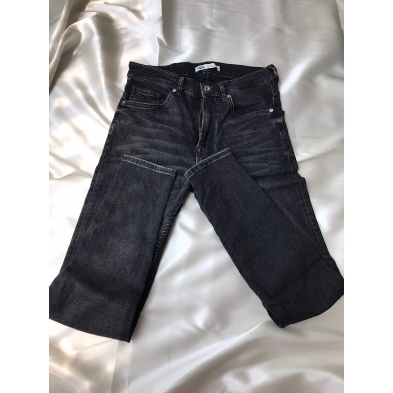 Jual ZARA DENIM SNOW BLACK | Shopee Indonesia