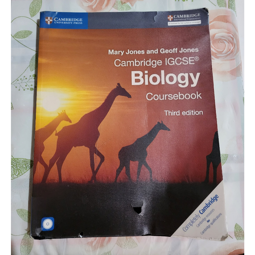 Jual (Used) Cambridge IGCSE Biology Coursebook Third Edition (Mary ...