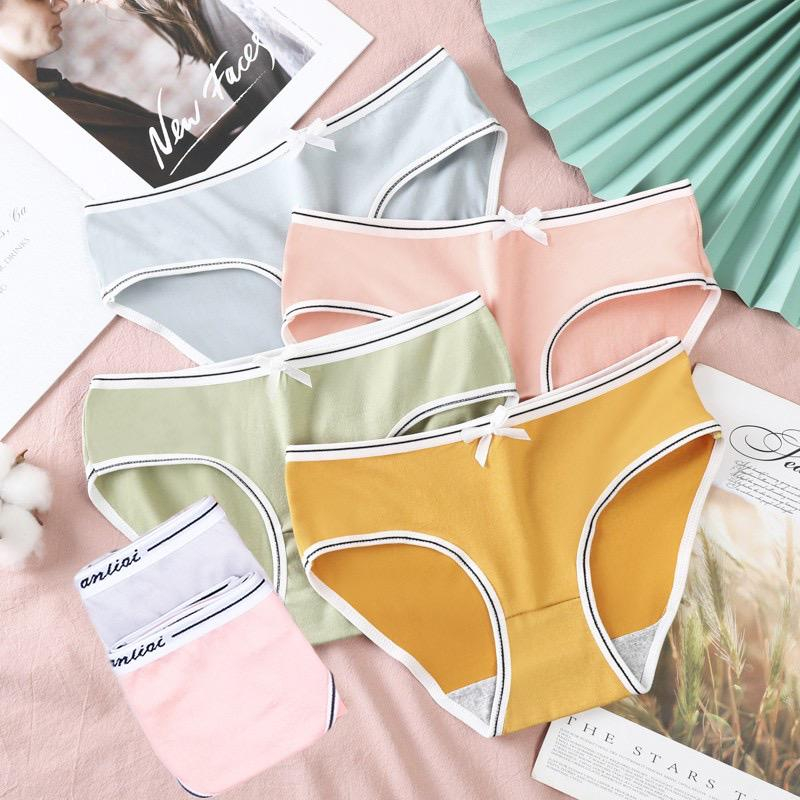 Jual CD WANITA LIST HITAM TENGAH MODEL POLOS | Shopee Indonesia