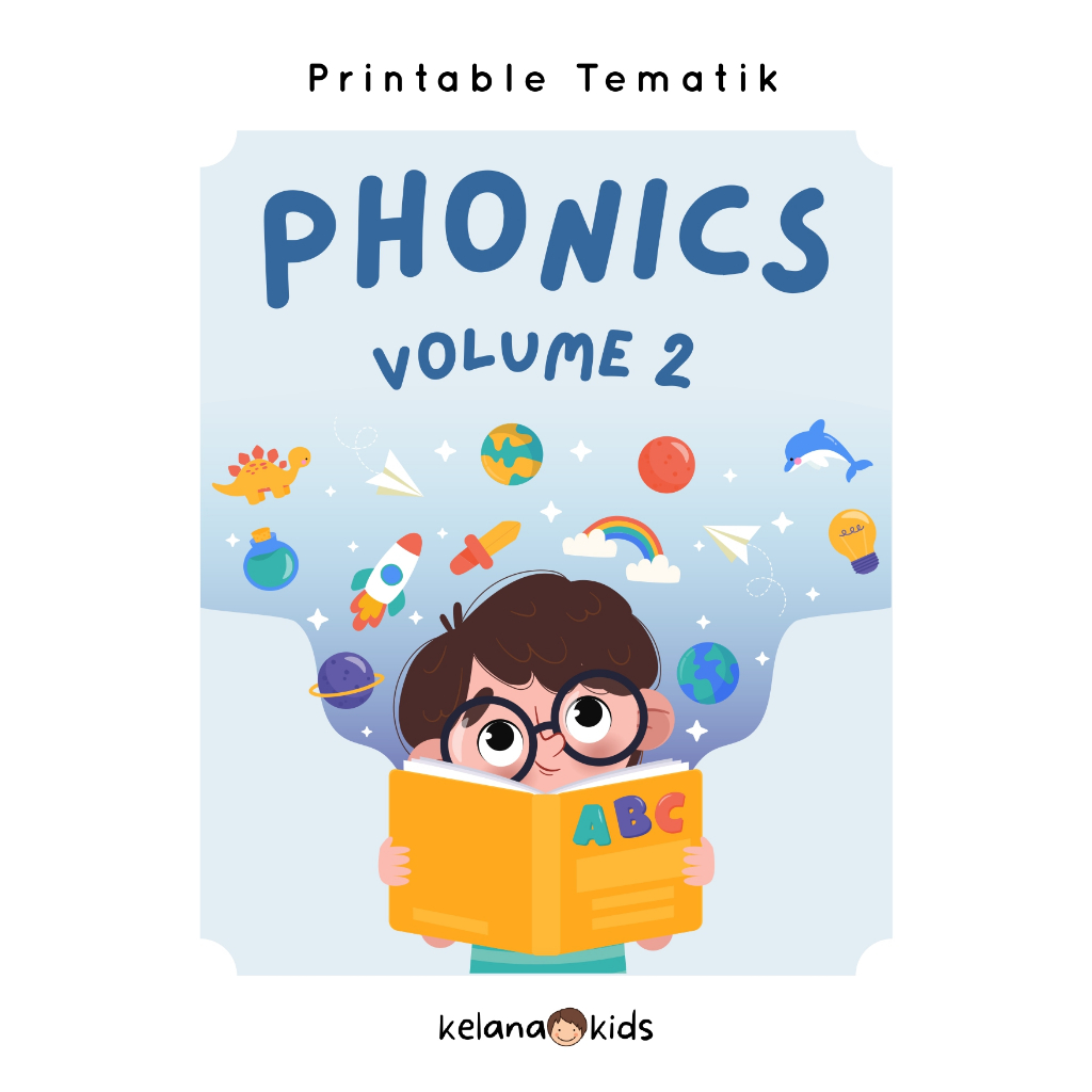 Jual Printable English Phonics Worksheet 60 Lembar Set Belajar Fonik ...