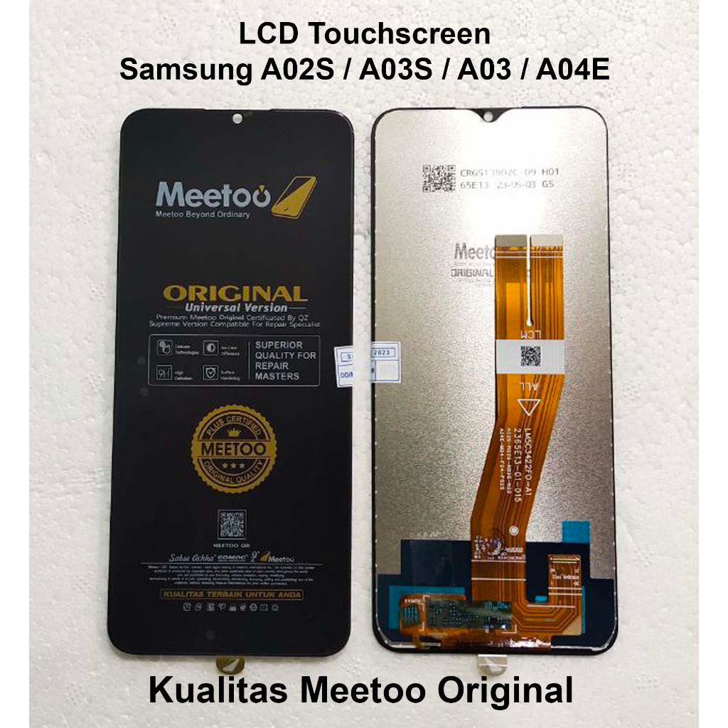 Jual LCD Touchscreen Samsung A02S / A03 / A03S / A04E Fullset | Shopee ...