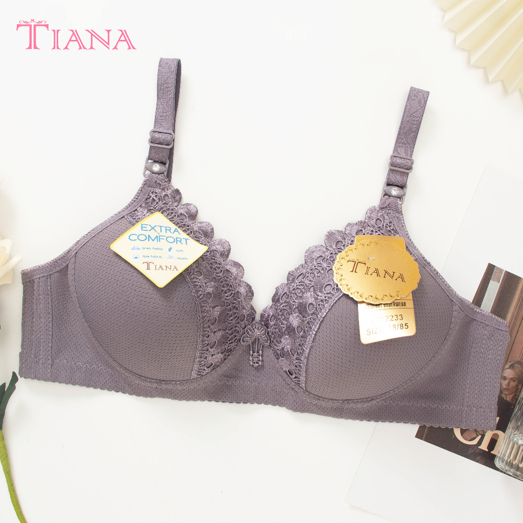 Jual TIANA | BRA Kait 3 Renda / BH Jumbo Bahan Pori BREATHABLE / art TN ...