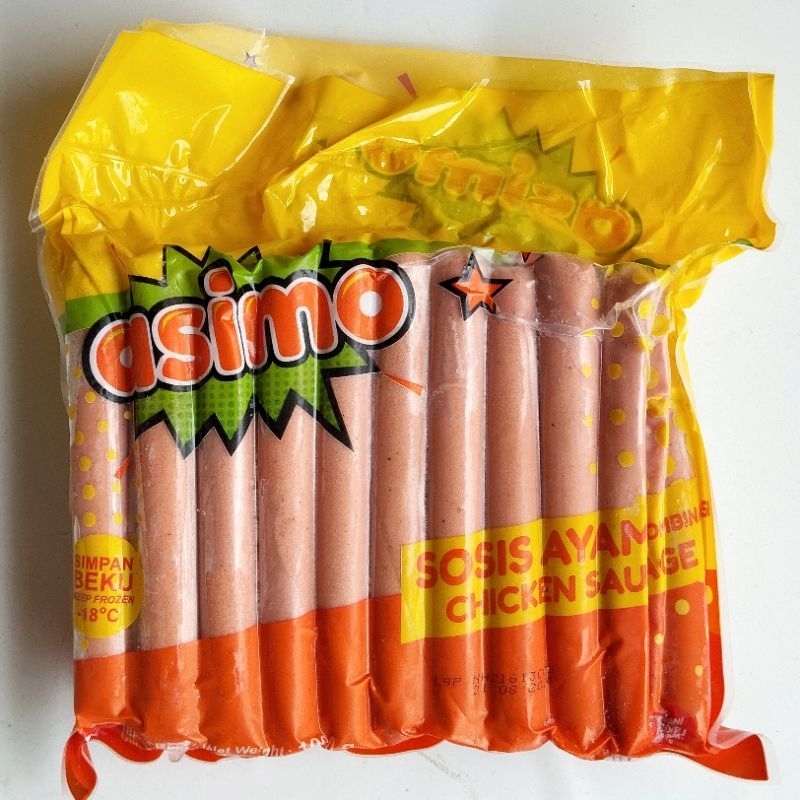 Jual Asimo Sosis Ayam 1Kg Isi 30 Batang | Shopee Indonesia
