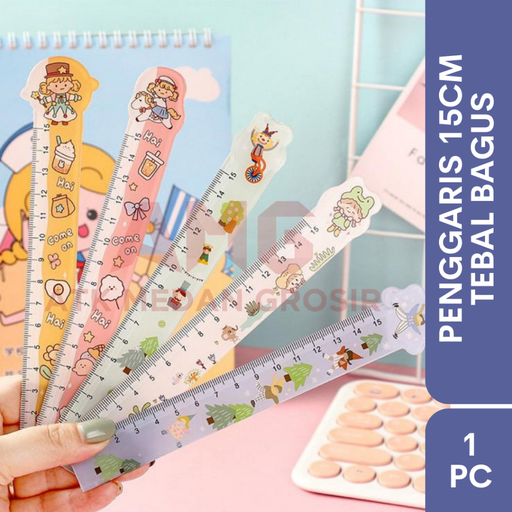 Jual PENGGARIS KARAKTER 15 CM TEBAL MOTIF LUCU | Shopee Indonesia
