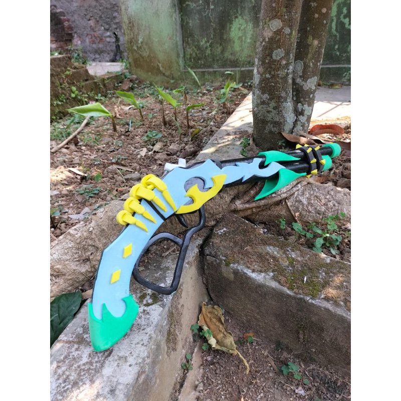 Jual Mainan Sg Kayu FF Jenis Shotgun Lumut | Shopee Indonesia