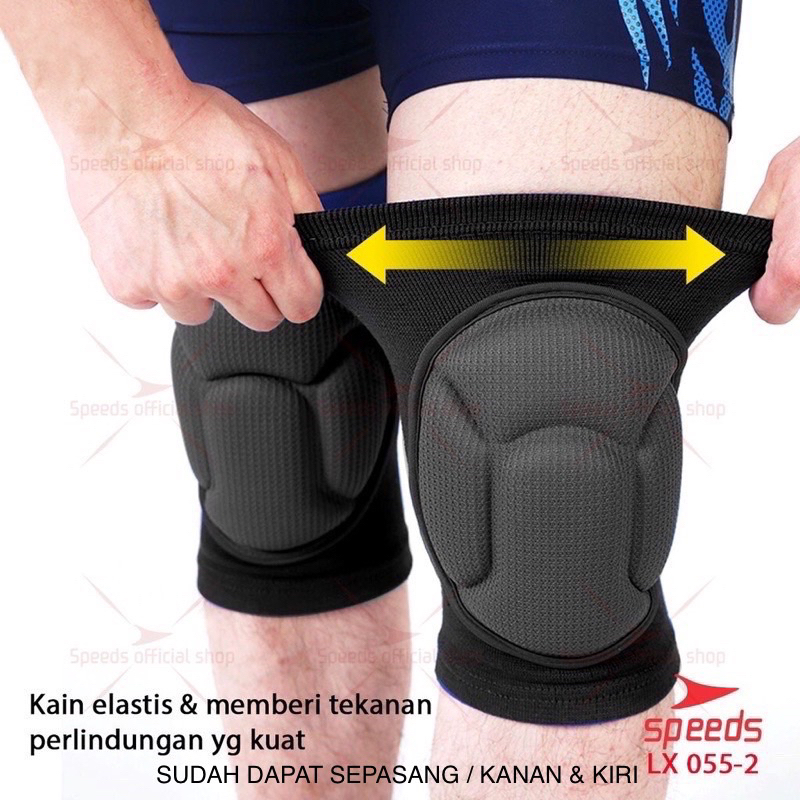 Jual KNEE SUPPORT LX 055-2 KNEE BUSA KNEE LUTUT BUSA KNEEPAD SPEEDS ...