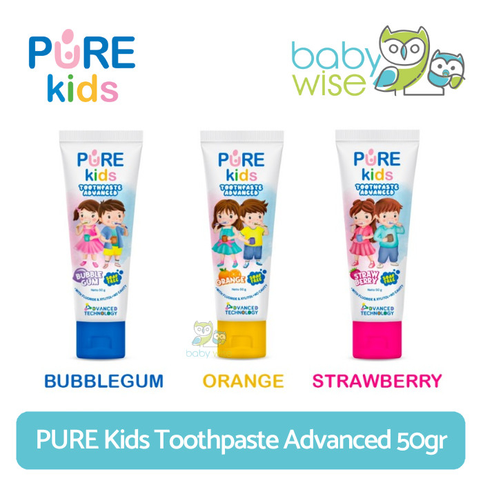 Jual PURE Kids Toothpaste Advanced 50gr - Pasta Gigi Anak | Shopee ...