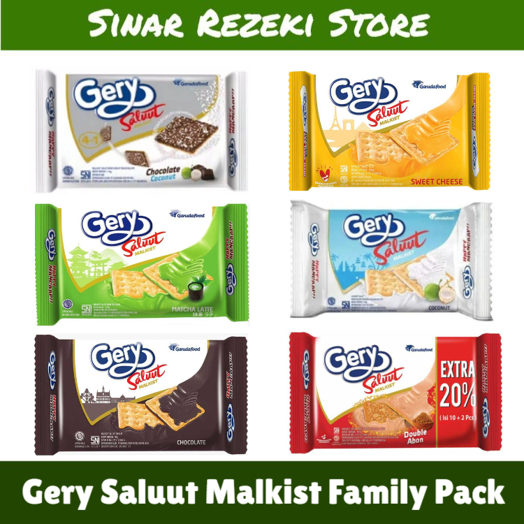 Jual Gery Saluut Malkist Family Pack / Gery Saluut / Gery Malkist ...