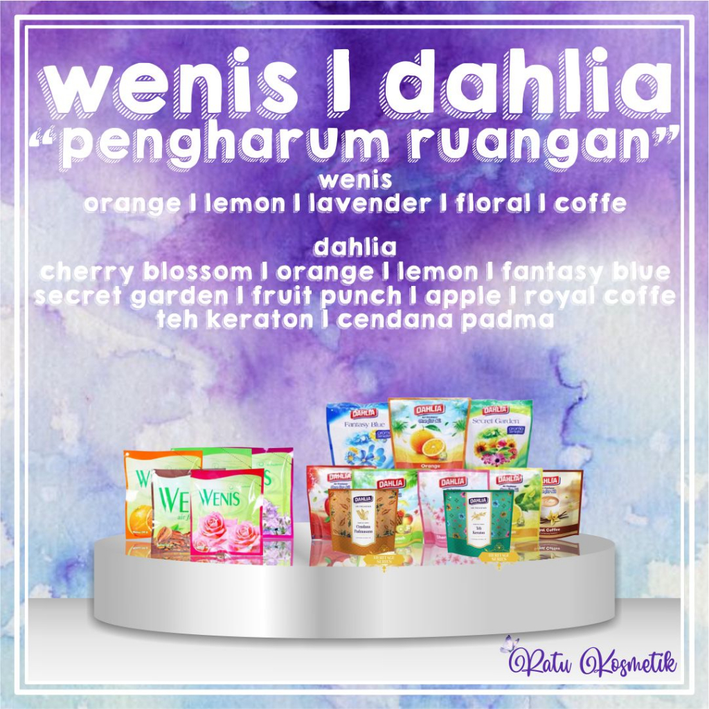 Jual RATU Wenis | Dahlia | Stella | Glade Pengharum Ruangan | Pewangi ...