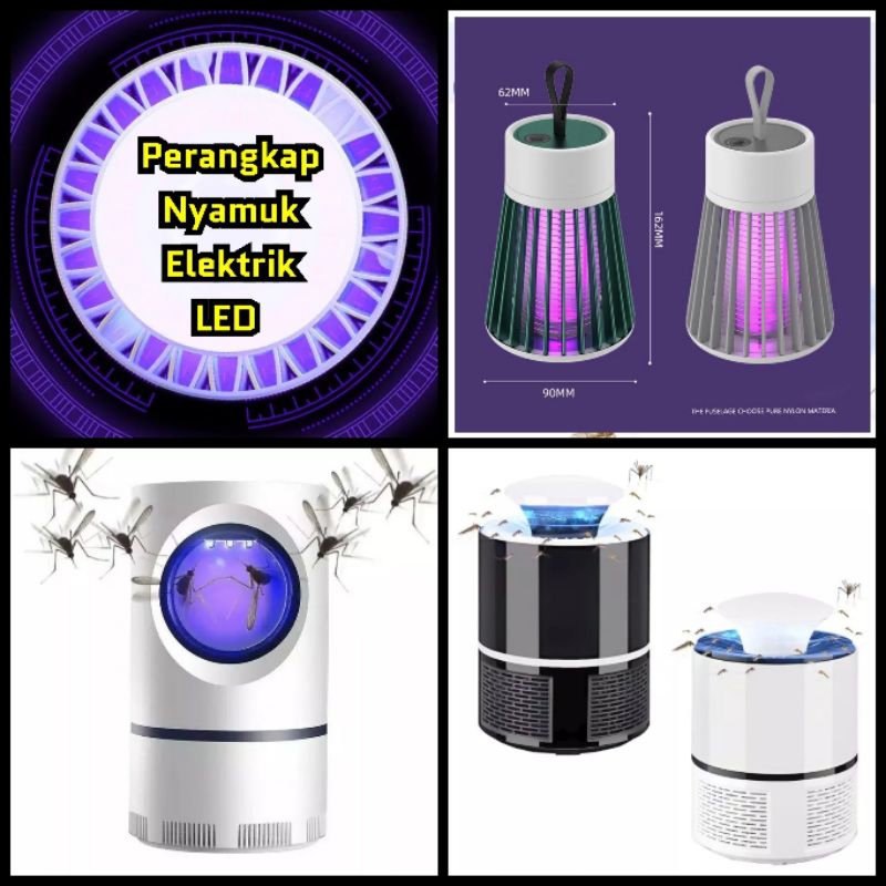 Jual Alat Pembasmi Nyamuk LED USB Alat Perangkap Nyamuk LED USB Alat ...