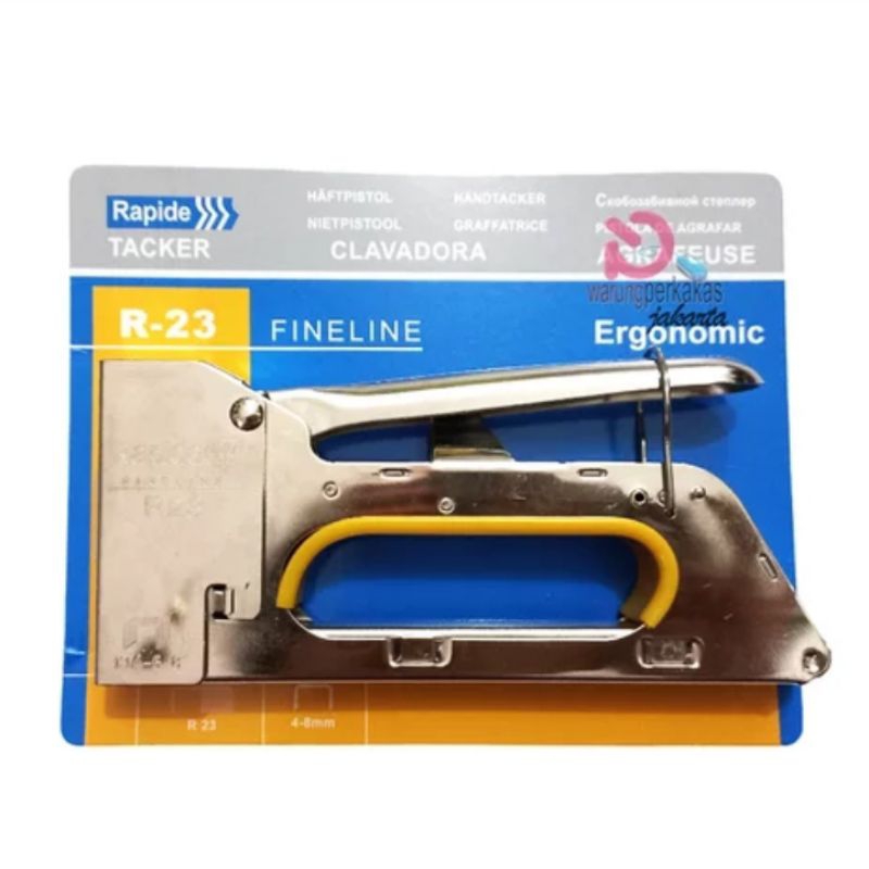 Jual Rapide Staple Gun Tacker 23 - Staples Gun Rapid Gun | Shopee Indonesia
