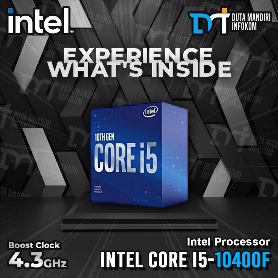 Jual Processor Intel Core i5-10400F 12M Cache Up To 4.30Ghz Box Socket ...