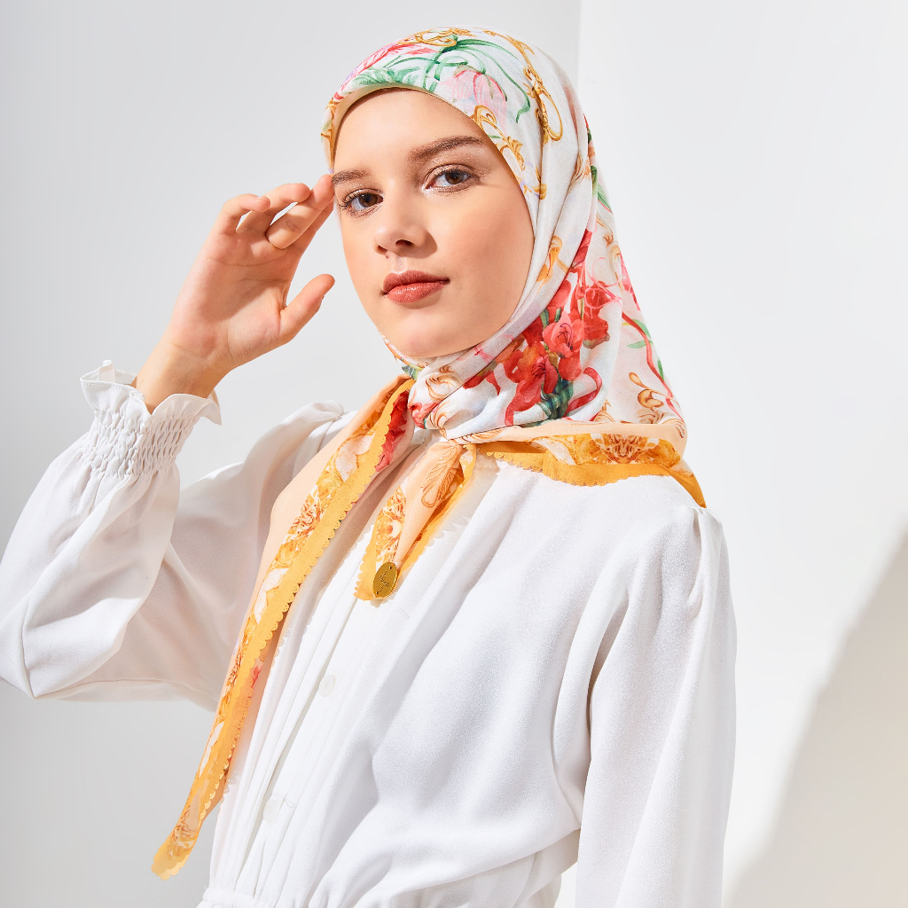 Jual Hijab Aleiya La Fleur Collection Bahan Voal Ultrafine Premium ...