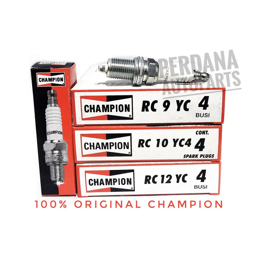 Jual Busi Champion RC9YC (BKR6E), RC10YC4 (BKR5E), RC12YC (BKR4E) Asli ...