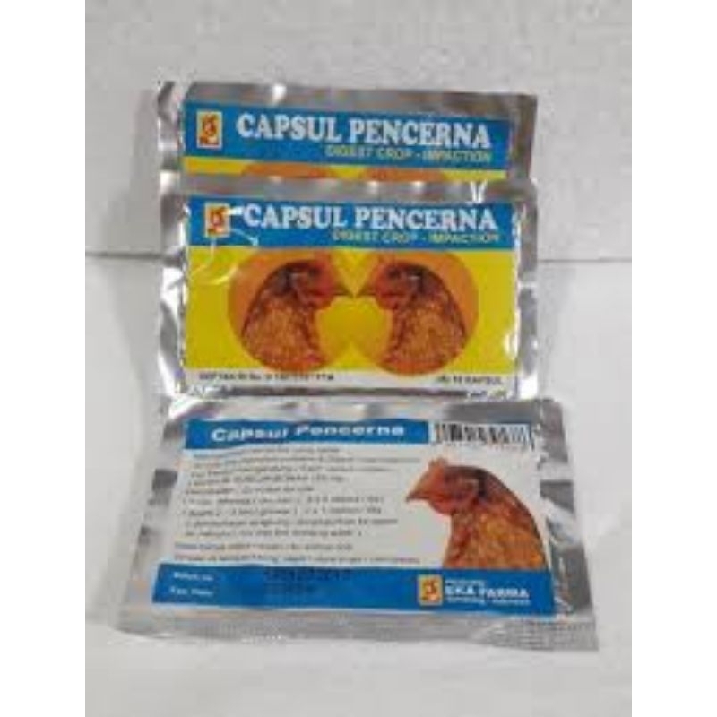 Jual OBAT TEMBOLOK AYAM CAPSUL PENCERNA ISI 10 CAPSUL | Shopee Indonesia
