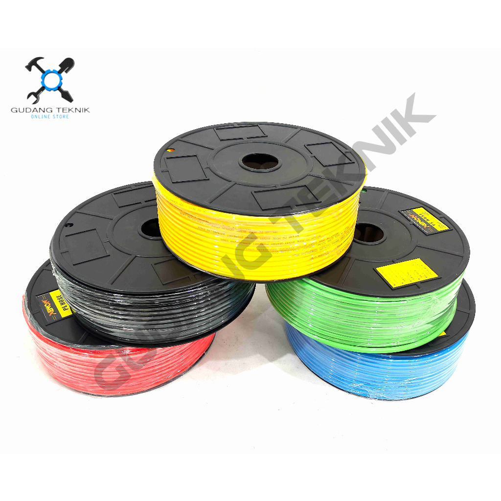 Jual (XENON 100M) Selang Angin PU PE 8x5mm 1 ROLL 100M XENON / Selang ...