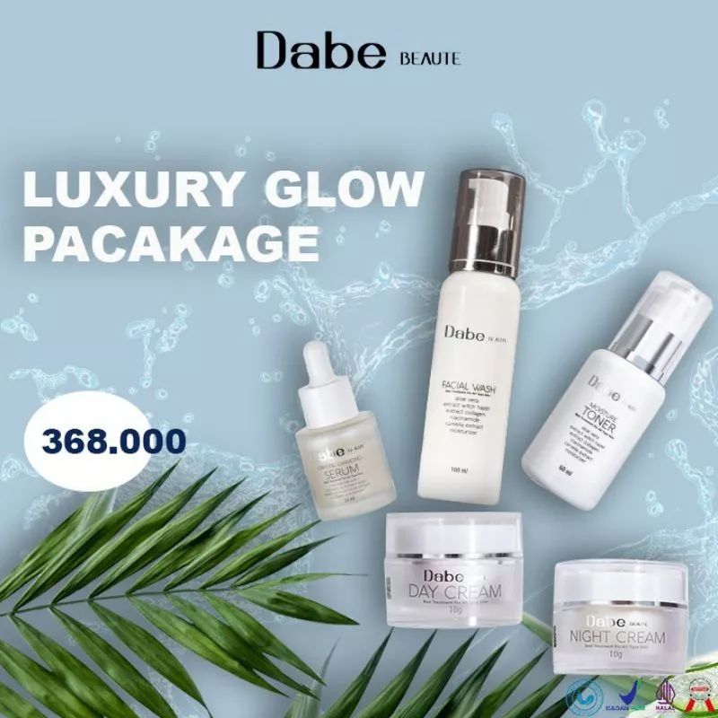 Jual ORIGINAL!!! DABE BEAUTE PAKET LUXURY GLOW ORIGINAL 1000% | Shopee ...