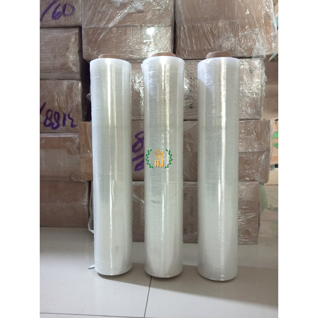 Jual Plastik wrap / wrapping plastic 30 cm x 200 Meter | Shopee Indonesia