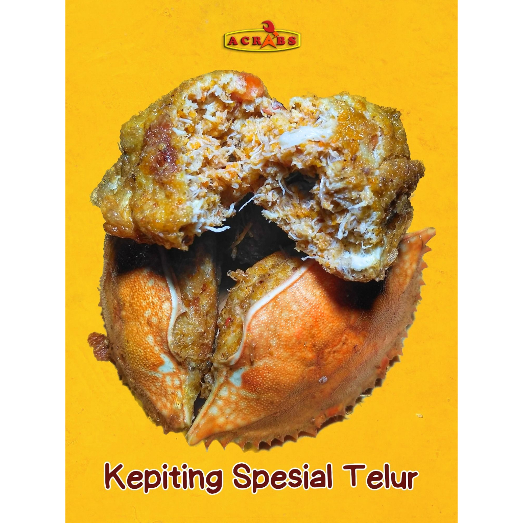Jual Acrabs Kepiting isi Spesial telur (L) 10 pcs 475 gram (FROZEN ...