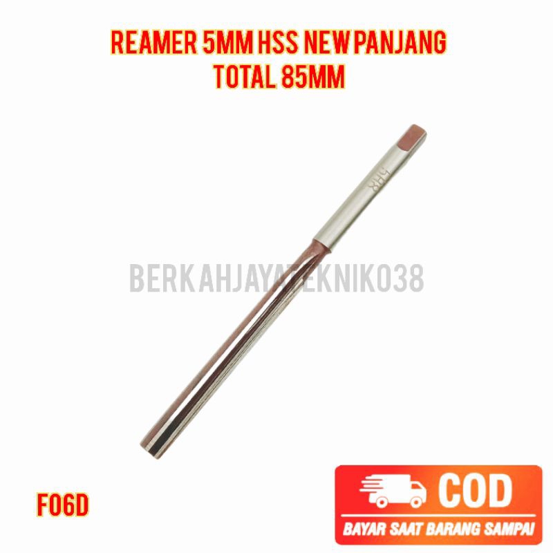 Jual Reamer Hss 5mm cocok untuk reamer lemer remer bosklep motor ...
