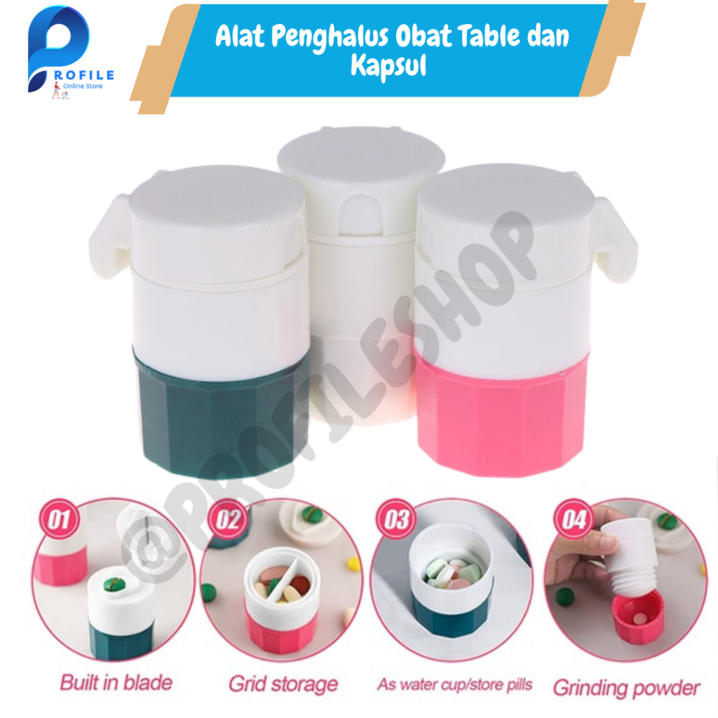 Jual Alat Penghalus Obat Table dan Kapsul Penghancur Penumbuk Efektif ...