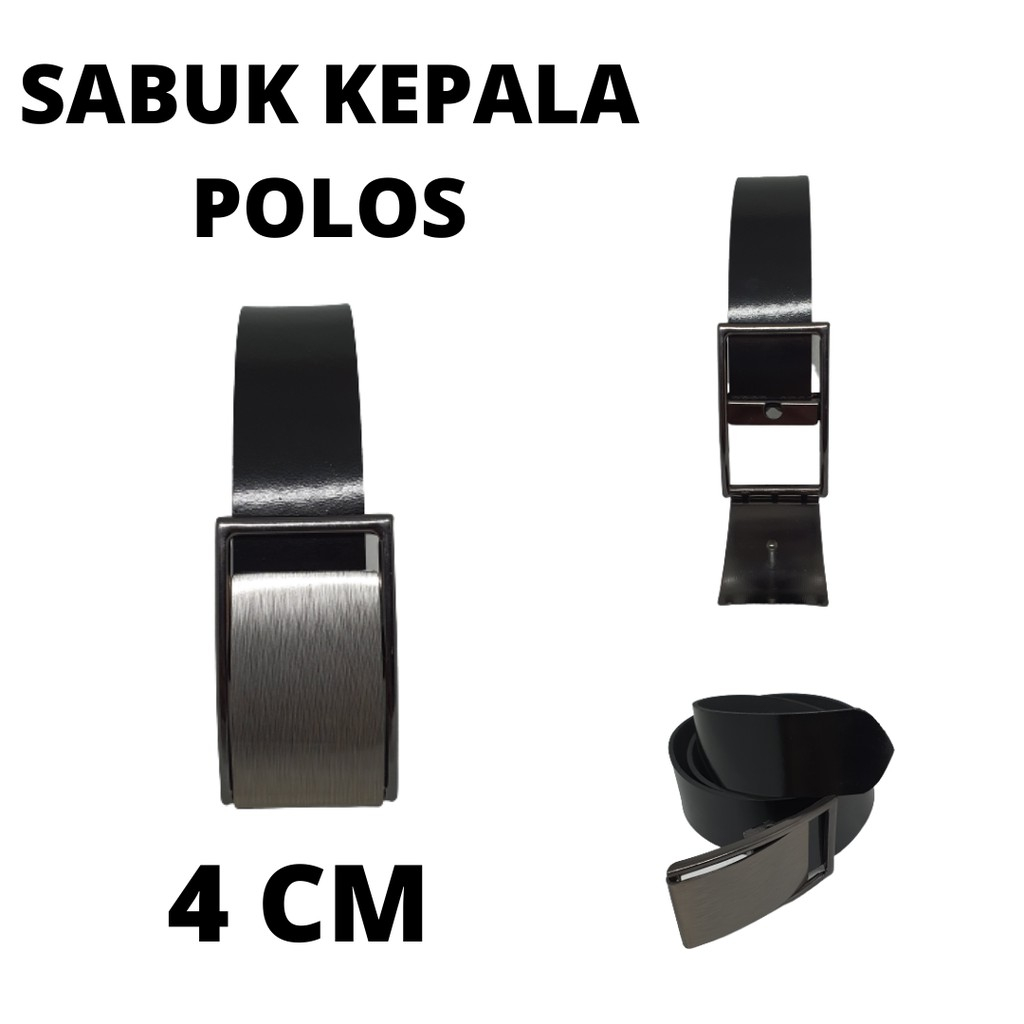 Jual Blusafe | Sabuk Ikat Pinggang Pria dan Wanita Dewasa Polos Hitam ...