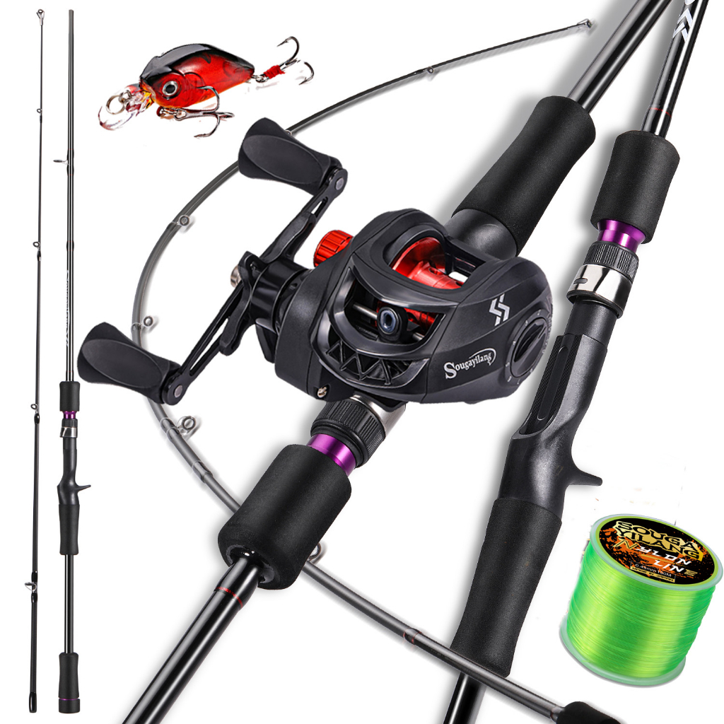 Jual Set Pancing 1 pancing 1,8 m 1 mesin memancing 1 umpan memancing 1 ...