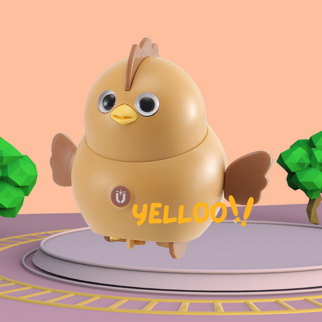 Jual Yelloo!! Mainan Anak Wobble Duck Swing Squad Pre-school Magnetic ...