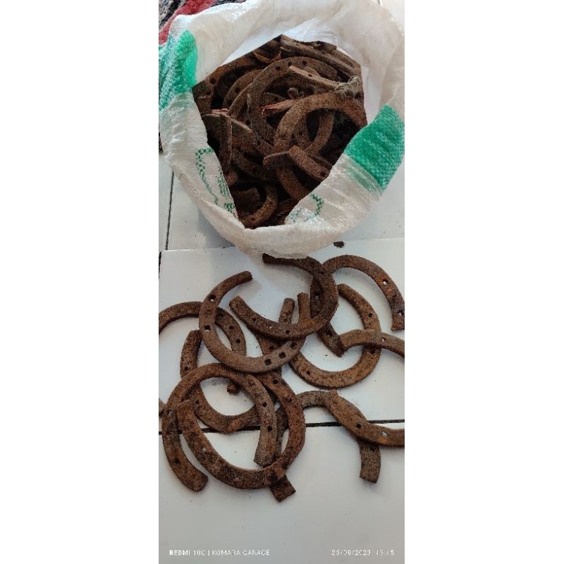 Jual sepatu kuda, tapal kuda, ladam kuda bekas pakai kuda renggong ...