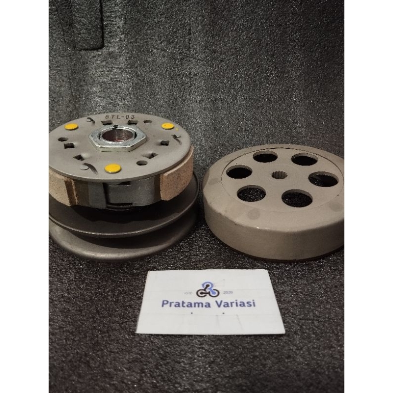 Jual Pulley / Pully Assy Set + Mangkok Yamaha Mio Sporty / Mio Soul / Fino Karbu [ 5TL ] Merek ...