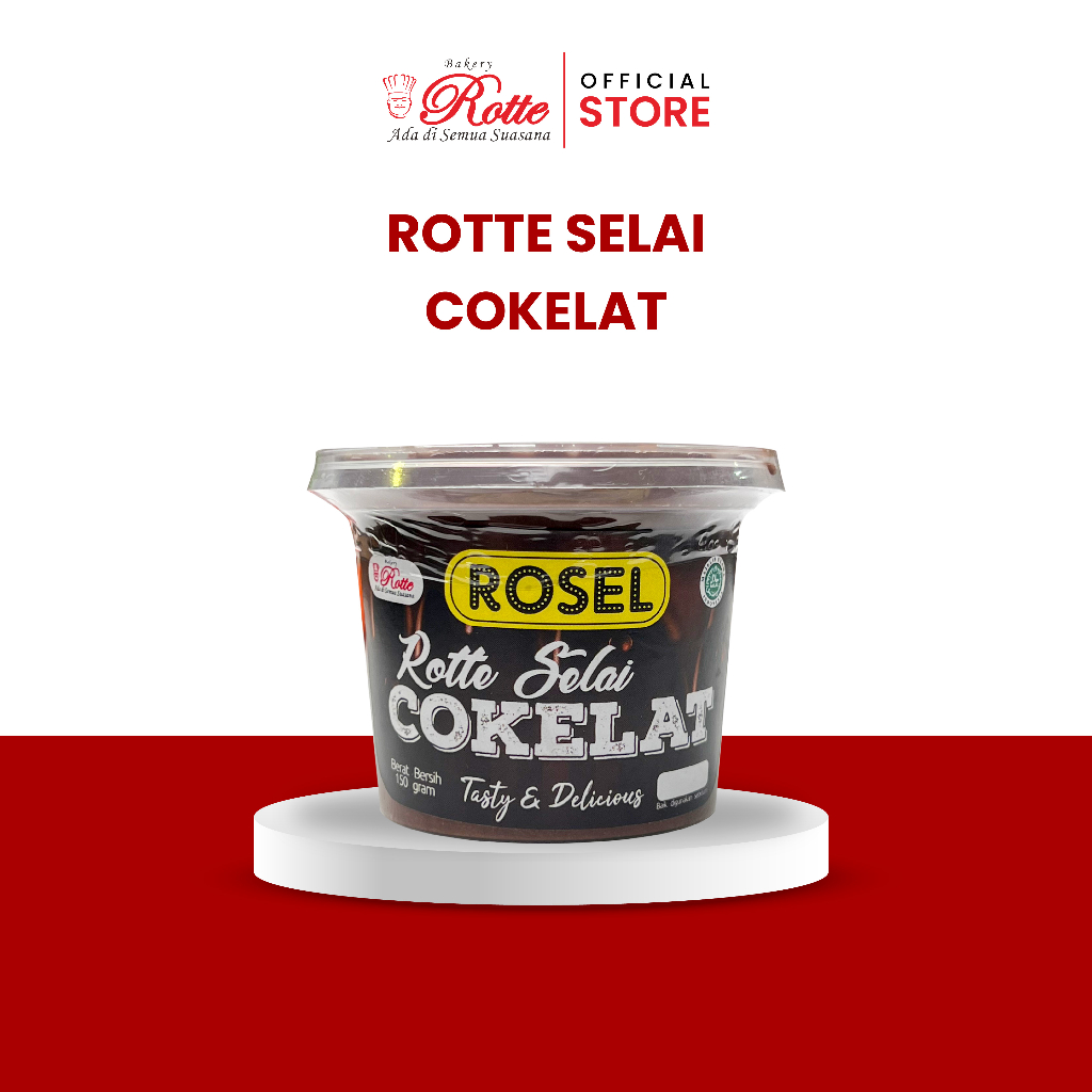 Jual Selai Roti Coklat Rotte Bakery Ukuran 170 Gram | Shopee Indonesia