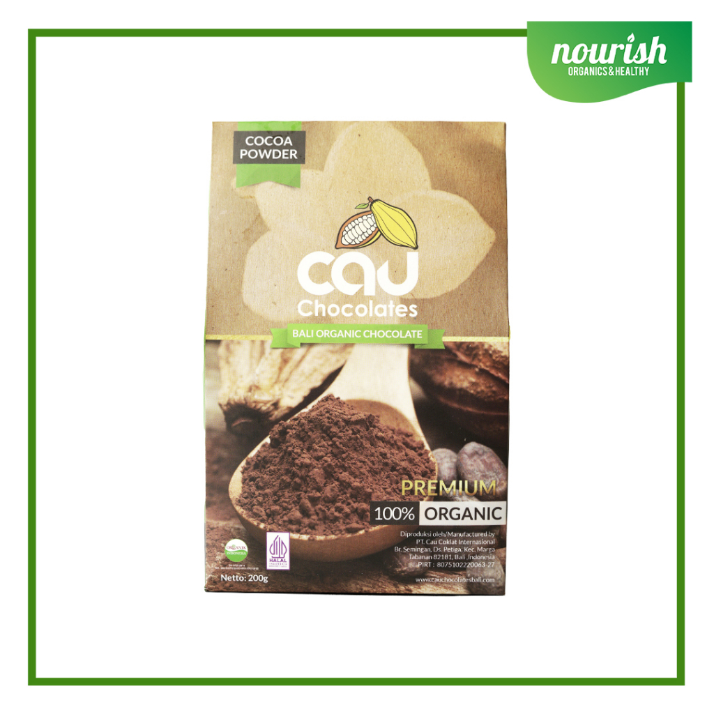 Jual Cau Chocolate - Organic Premium Raw Cocoa Powder 200gr / HALAL ...