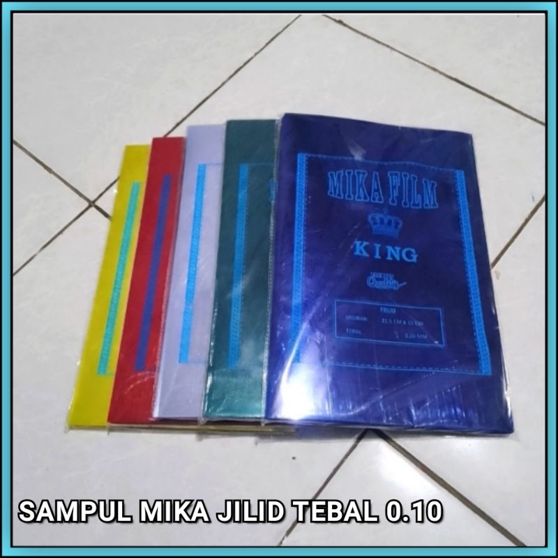 Jual 1 Pak Plastik Mika Jilid Buku Folio 0.10 mm / Mika Jilid F4 Isi 100 Lembar | Shopee Indonesia