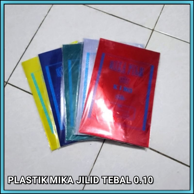 Jual Plastik Mika Jilid Buku Folio 0.10 mm / Mika Jilid F4 Per 50 Lembar | Shopee Indonesia