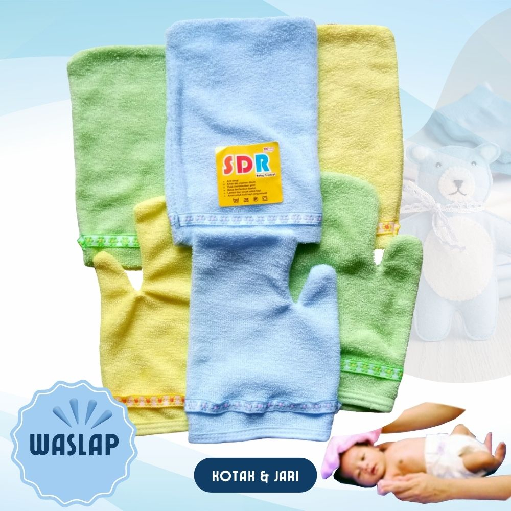 Jual Waslap Bayi Murah Jari dan Kotak Bahan Handuk/waslap Lap Mandi ...
