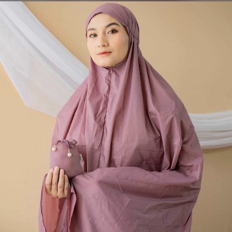 Jual MUKENA MINI 3IN1 PARASUT TRAVEL PREMIUM KOREA | Shopee Indonesia