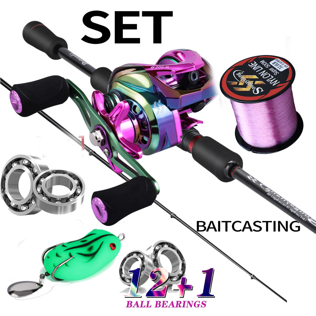 Jual Set Pancing 1 pancing 1,8 m 1 mesin memancing 1 umpan memancing 1 ...